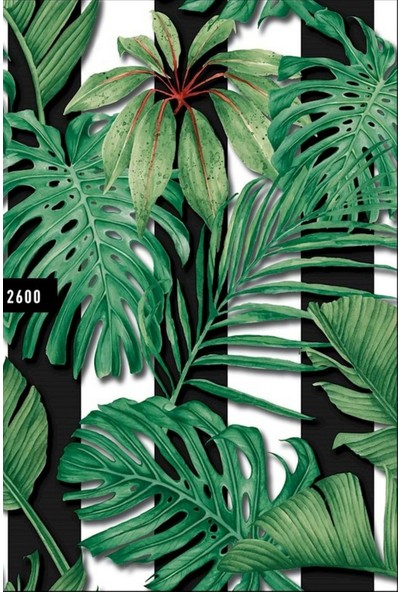 BienHome Natural 2600 Tropikal Yaprak Desen Duvar Kağıdı 5,00 M² BienHome Natural 2600 Tropikal Yaprak Desen Duvar Kağıdı 5,00 M²