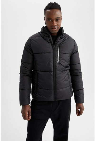 DeFacto Defacto Fit Slim Fit Dik Yaka Isı Yalıtımlı Warmtech Puffer Şişme Mont V2658AZ21WN