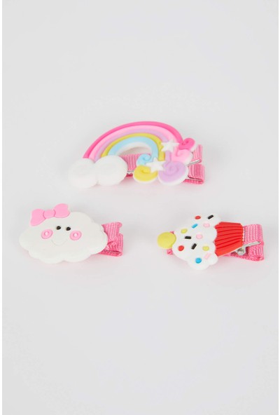 DeFacto Kız Çocuk 3'lü Saç Tokası X2437A6NS