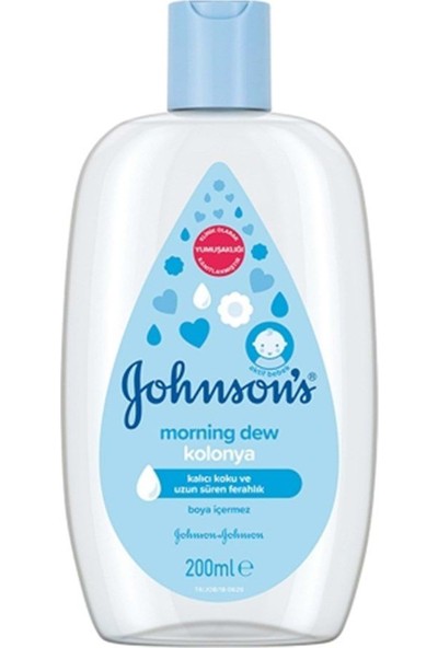 Johnsons Baby Morning Dew 200 ml Kolonya Johnsons Baby Morning Dew 200 ml Kolonya