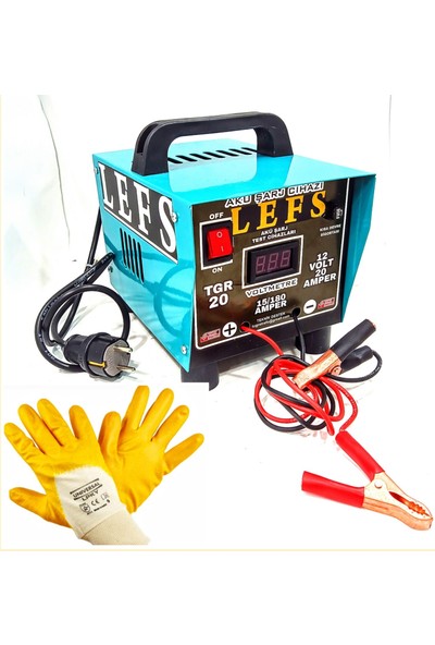 Pro Lefs Akü Şarj Cihazı 12 Volt 20 Amper Dijital Göstergeli 180 Ampere Kadar Şarj Pro Lefs Akü Şarj Cihazı 12 Volt 20 Amper Dijital Göstergeli 180 Ampere Kadar Şarj