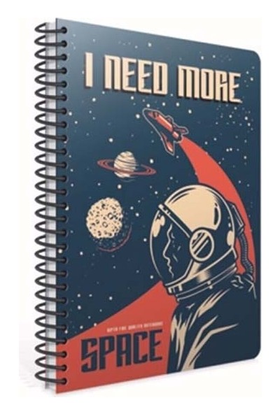 Gıpta Space Spiralli A4 80 Yaprak Kareli