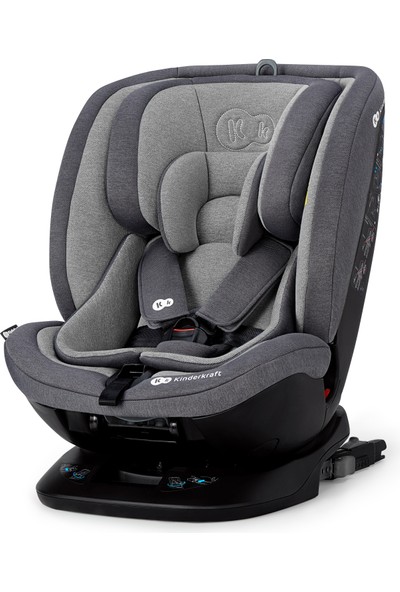Kinderkraft Xpedıtıon 360 Derece Dönebilen Oto Koltuğu Grey 0-36 kg