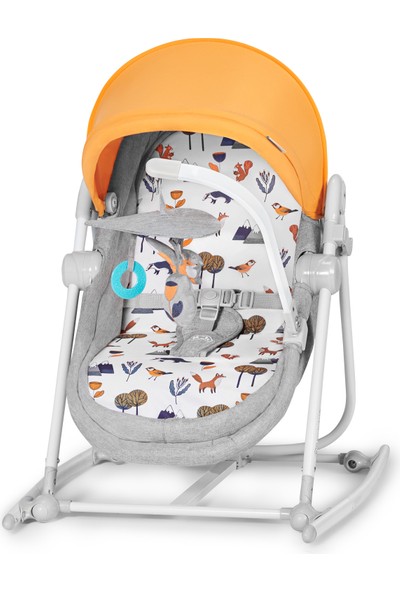 Kinderkraft Nola 5'i 1 Arada Ev Tipi Ana Kucağı Forest Yellow