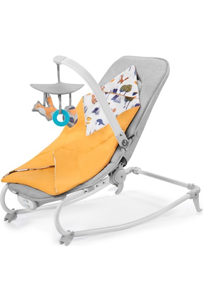 Kinderkraft Felıo 2'si 1 Arada Ev Tipi Ana Kucağı Forest Yellow
