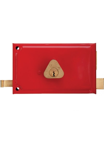 Demircim Tirajlı Demir ve Ahşap Kapı Kilidi-14 cm Demircim Tirajlı Demir ve Ahşap Kapı Kilidi-14 cm