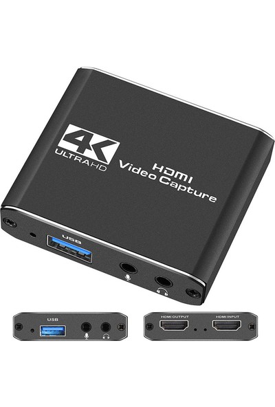 Goodgoods Canlı Akış Için Video Yakalama Kartı 1080P 4K Usb3.0 Hdmı Video Kayıt Kutusu (Yurt Dışından) Goodgoods Canlı Akış Için Video Yakalama Kartı 1080P 4K Usb3.0 Hdmı Video Kayıt Kutusu (Yurt Dışından)