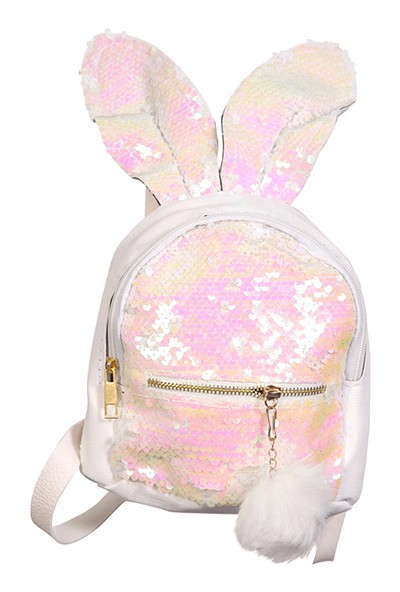 Beta Garage Tavşan Çanta Pembe Beyaz Beta Garage Tavşan Çanta Pembe Beyaz