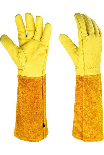 Beauty Life Ekstra Uzun Kaynak Eldivenleri Isıya Dayanıklı Deri (Yurt Dışından) Beauty Life Ekstra Uzun Kaynak Eldivenleri Isıya Dayanıklı Deri (Yurt Dışından)