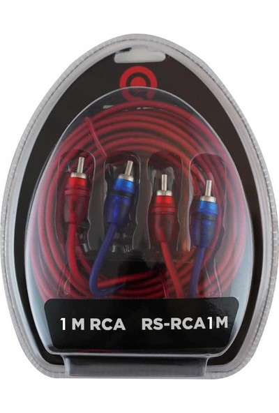 Reiss Audio RS-RCA1M 1 Metre Anfi Kablo Reiss Audio RS-RCA1M 1 Metre Anfi Kablo