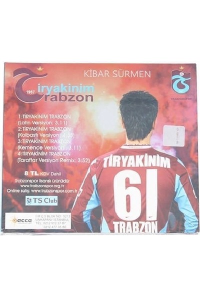 TS Club Tiryakinim Trabzon (CD)