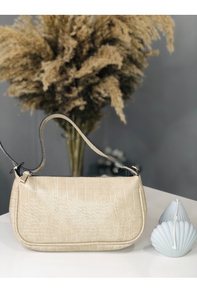 Mise Kroko Deri Bayan Çanta