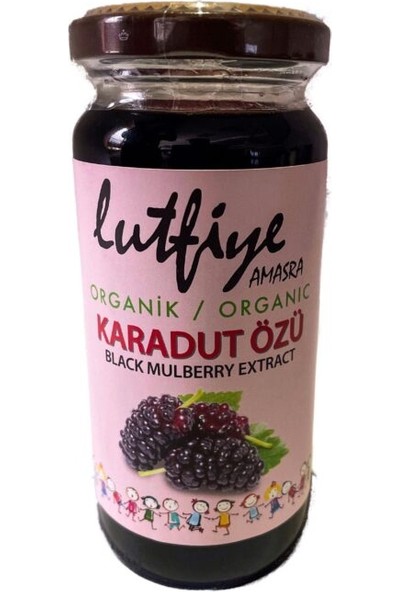 Lütfiye Organik Karadut Özü 300 gr Lütfiye Organik Karadut Özü 300 gr