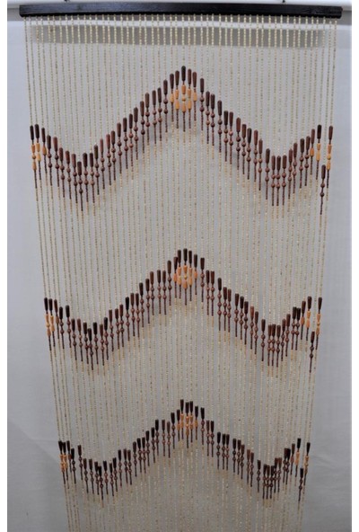 Otantik Çarşı Ahşap Boncuklu Kapı Perdesi K06 Otantik Çarşı Ahşap Boncuklu Kapı Perdesi K06