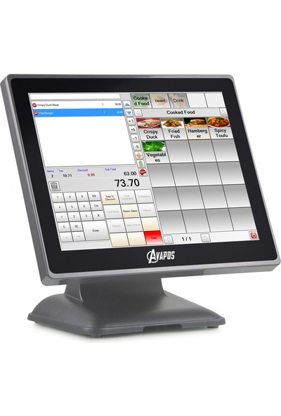 Avapos GM0903 3.nesil Müşteri Göstergeli Dokunmatik Pos Pc