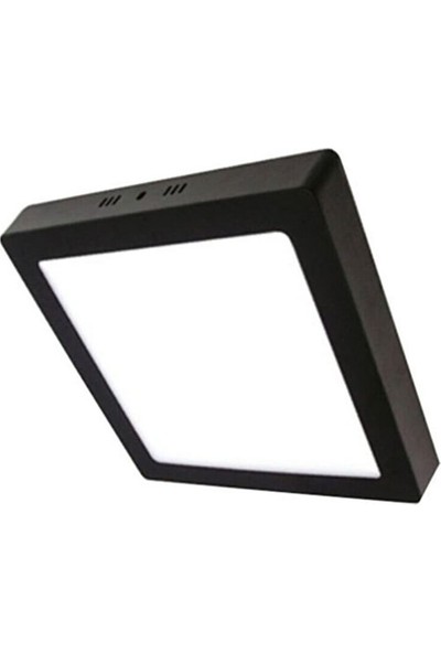K2 18 W Sıva Üstü Kare Siyah Kasa LED Panel K2 18 W Sıva Üstü Kare Siyah Kasa LED Panel