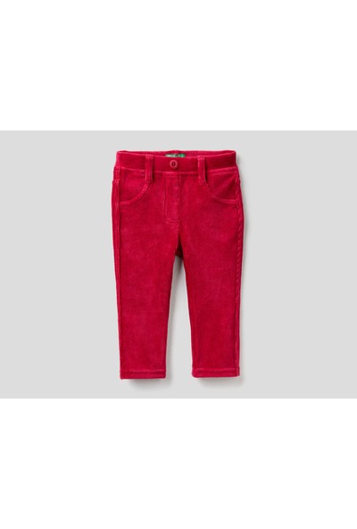 Benetton Fitilli Kadife Jegging