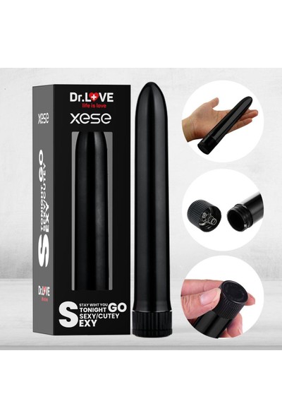 Dr. Love Mermi Vibratör Anal Plug Titreşim Ayarlı Dr. Love Mermi Vibratör Anal Plug Titreşim Ayarlı