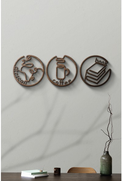 Kusva Ahşap Iskandinav Tasarımı Dekoratif Tablo Kusva Ahşap Iskandinav Tasarımı Dekoratif Tablo