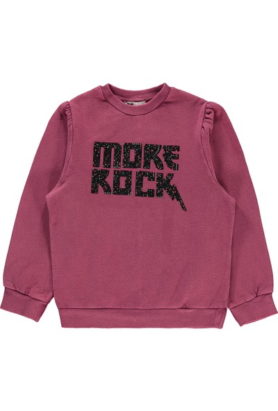 Civil Girls Kız Çocuk Sweatshirt 6-13 Yaş Mürdüm