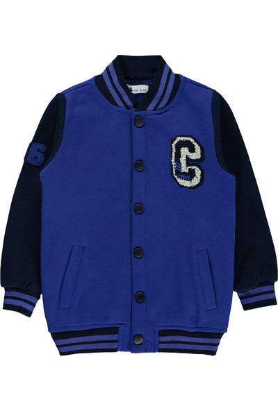 Civil Boys Erkek Çocuk Hırka 2-5 Yaş Saks Mavisi