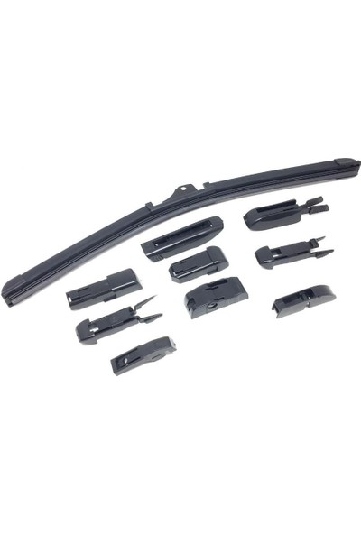 Btm Otomotiv Universal Niken 9 Aparatlı Muz Tip Silecek 16'' 400 Mm Btm Otomotiv Universal Niken 9 Aparatlı Muz Tip Silecek 16'' 400 Mm