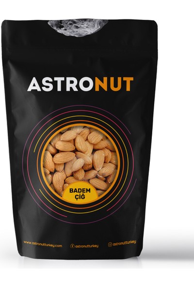 Astronut Badem Içi Çiğ 500 gr Astronut Badem Içi Çiğ 500 gr