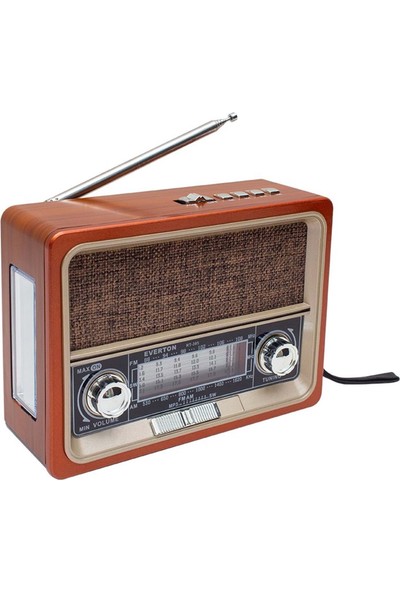 Everton RT-305 Bluetooth Fm USB Radyo +Led Işık Everton RT-305 Bluetooth Fm USB Radyo +Led Işık
