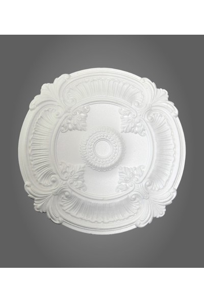 YEDİTEPEOSMANLI Roma Desenli Tavan Lamba Göbeği - 66 cm YEDİTEPEOSMANLI Roma Desenli Tavan Lamba Göbeği - 66 cm