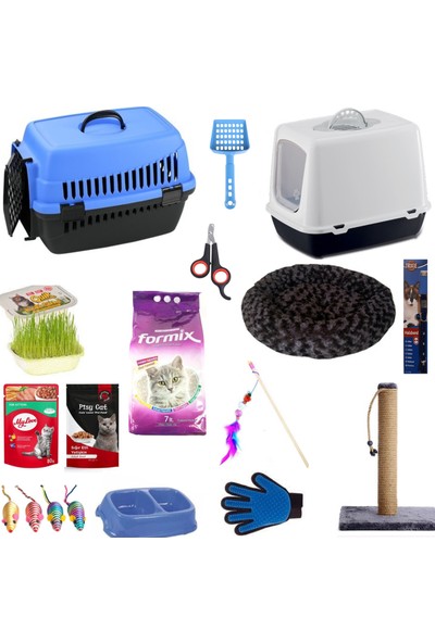 Sennedilersen Kedi Tuvalet Başlangıç Seti ve Ihtiyaçları 15'li