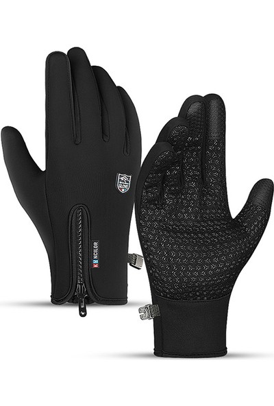 Kyncilor Rüzgar Geçirmez Dokunmatik Ekran Bisiklet Eldivenleri (Yurt Dışından)