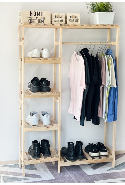 Weblonya Ahşap Ayakkabılık Ayaklı Elbise Askısı Konfeksiyon Askısı 6153 Weblonya Ahşap Ayakkabılık Ayaklı Elbise Askısı Konfeksiyon Askısı 6153