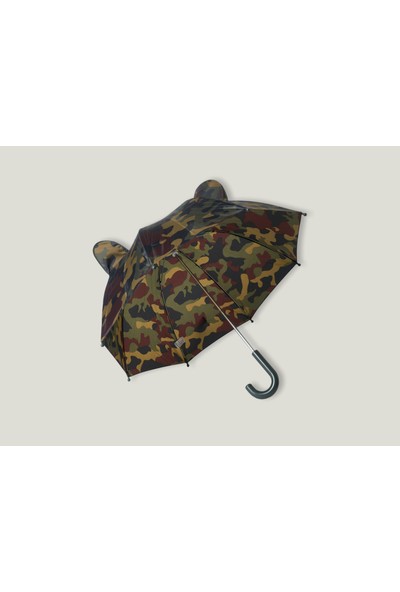 Benetton Kulak Detaylı Baston Şemsiye