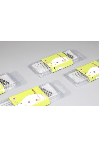 Yumuşak Keçe Yün Keçe İğnesi 7’li