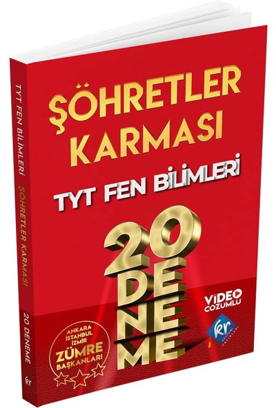 Kr Akademi 2022 TYT Şöhretler Karması Fen Bilimleri 20 Deneme