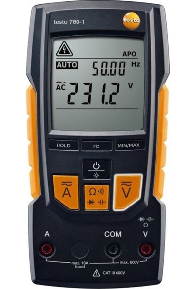 Testo 760-1 Dijital Multimetre Testo 760-1 Dijital Multimetre
