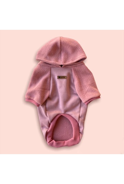Luli Pet Kapüşonlu Polarlı Kedi Köpek Sweatshirt