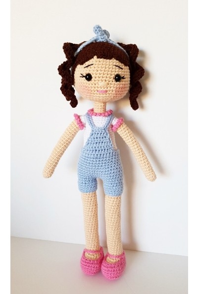 Toys City Zeynep Bebek Organik Örgü Oyuncak