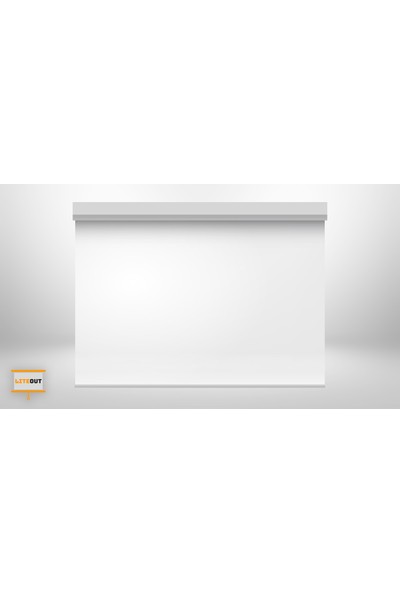 LiteOut 300x187 cm Motorlu Kumandalı Projeksiyon Perdesi LiteOut 300x187 cm Motorlu Kumandalı Projeksiyon Perdesi