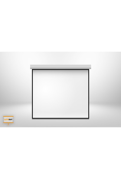 LiteOut LO150MP 150x150cm Motorlu Projeksiyon Perdesi LiteOut LO150MP 150x150cm Motorlu Projeksiyon Perdesi