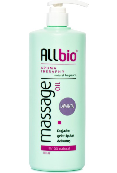 Allbio Masaj Yağı Lavanta 1 lt