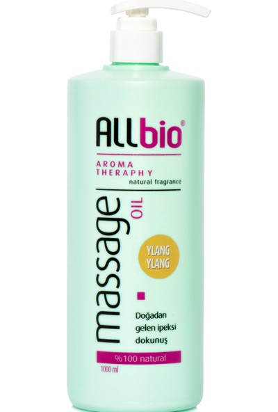 Allbio Aromatik Masaj Yağı Ylang Ylang 1 lt