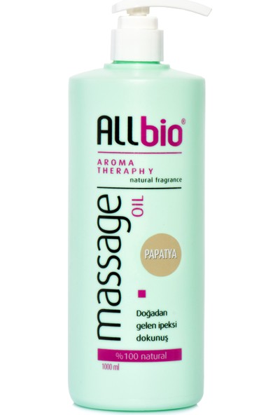 Allbio Masaj Yağı Papatya 1 lt