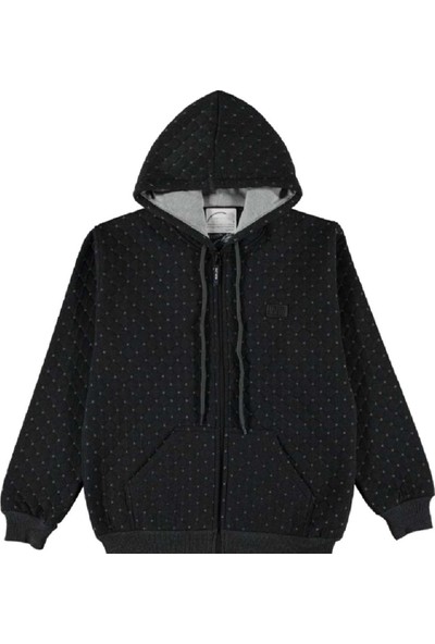 Başak Çocuk Giyim 146406 Erkek Üç Ip Hırka - Siyah - Xxl