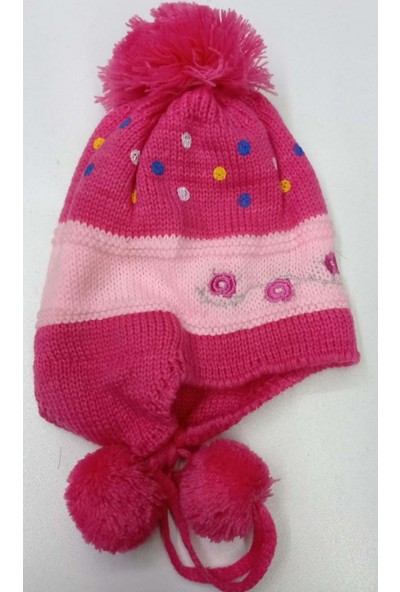 Başak Çocuk Giyim 110274 Yeni Doğan Kız Bebe - Fuşya - 1-4 Yaş