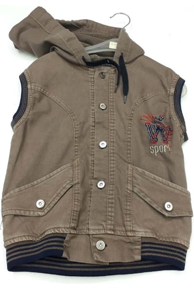 Başak Çocuk Giyim 235638 Erkek Kapşonlu Yelek - Kahve - 4-5 Yaş Başak Çocuk Giyim 235638 Erkek Kapşonlu Yelek - Kahve - 4-5 Yaş