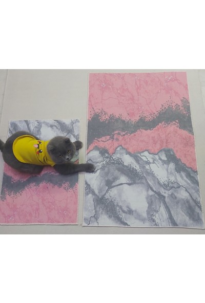 Taşkın Home 2 Parça Banyo Paspas Takımı