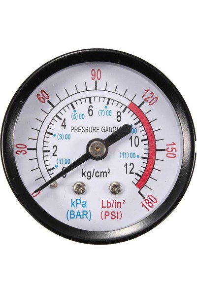 Bu Da Lazım Hava Kompresör Saati (Manometre 12 Bar - 180 Psi) Bu Da Lazım Hava Kompresör Saati (Manometre 12 Bar - 180 Psi)