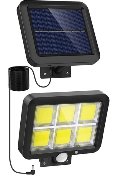 Greentech GT-SL09 Güneş Enerjili 120 Cob LED Aydınlatma