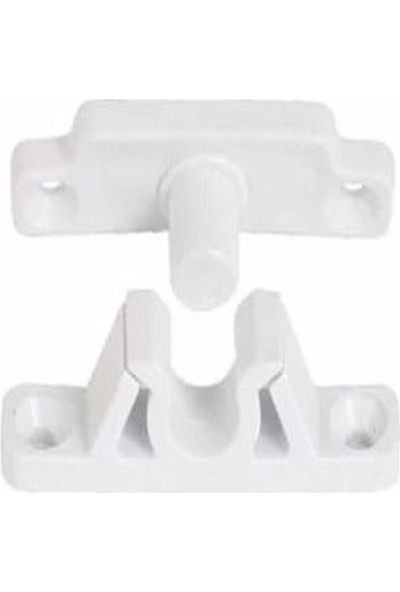 Azm Hırdavat Plastik Sineklik Çıtçıt Beyaz 10 Adet Azm Hırdavat Plastik Sineklik Çıtçıt Beyaz 10 Adet